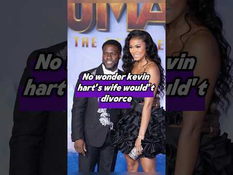 No wonder kevin hart's wife would rather be cyberbombed and won't divorce him #usa #kevinhart #wife