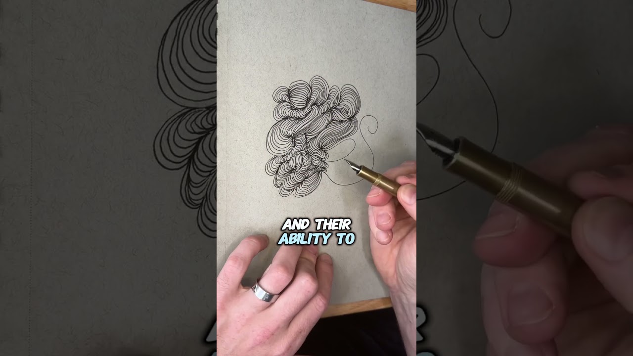 This simple drawing exercise will transform your line control. Check out my drawing course too!