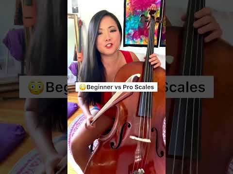 Beginner vs Pro Cello Scales #shorts