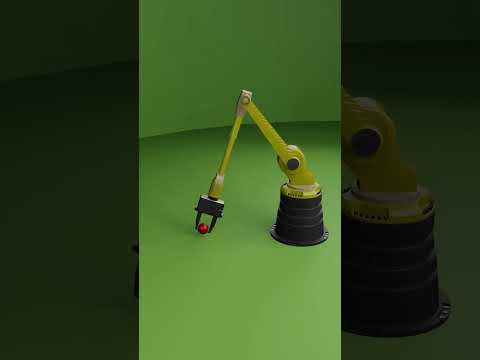 Robotic Arm #3d #youtubeshorts #reels