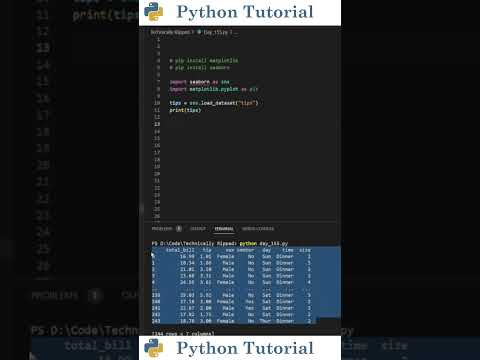 Plot A Linear Regression In Python | Python Tutorial