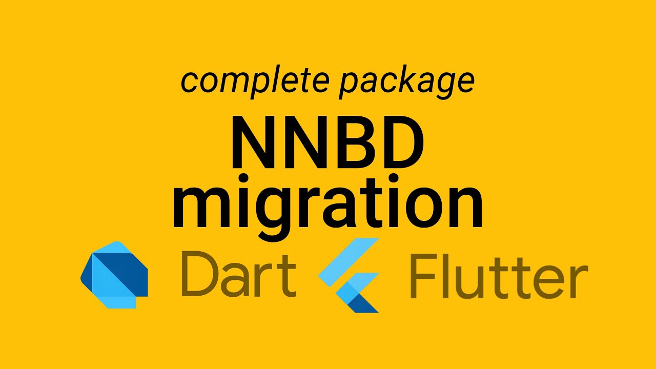 Migrating a Flutter package to Sound Null Safety