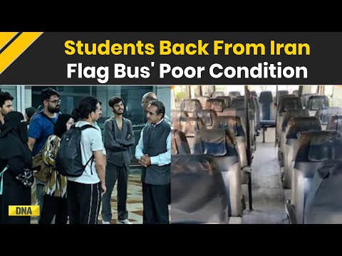 Iran Israel War: J-K Students Evacuated Flag Poor Bus Conditions, CM Omar Abdullah Responds
