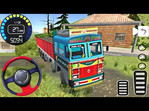 Real Indian Truck Driving 3D - Truck Simulator 2025 Transporter - Android GamePlay