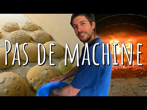 Boulangerie Traditionnelle : Comment Clément Drevet fabrique son pain au levain comme à l'ancienne.