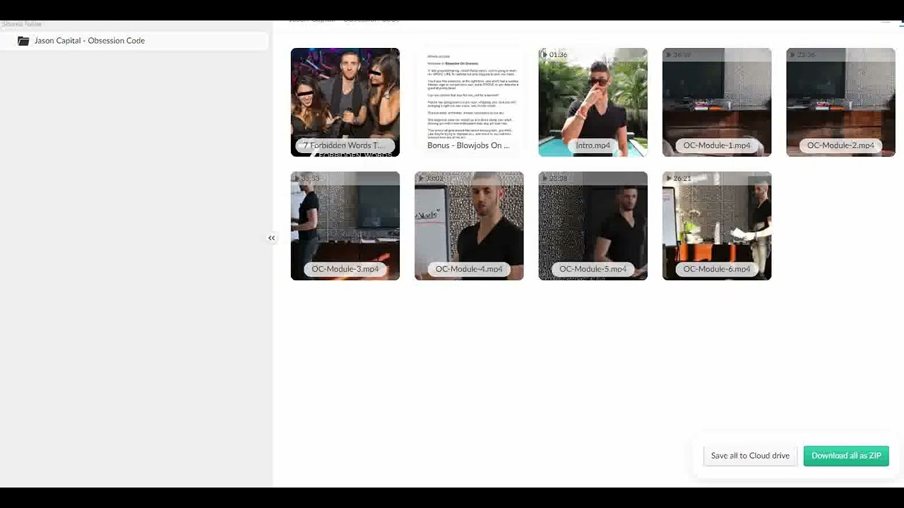 Download Jason Capital – The Obsession Code