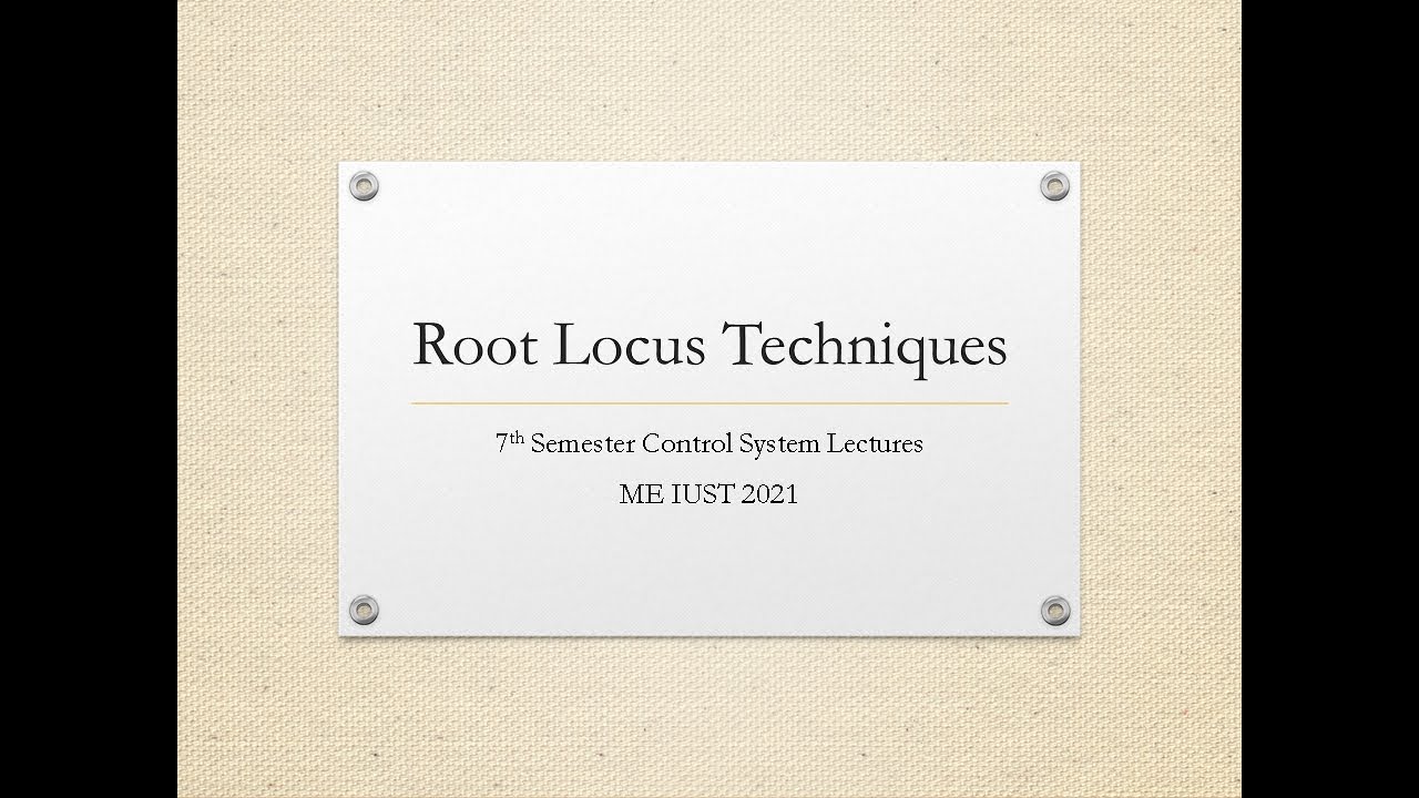 Refining the Sketch: Root Locus Technique III