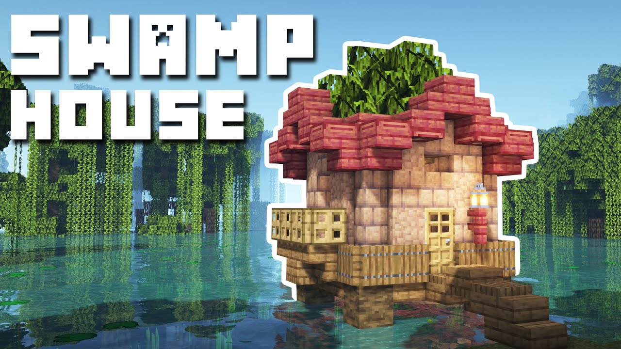 Minecraft - Swamp House Tutorial (How to Build) - Minecraft Builders