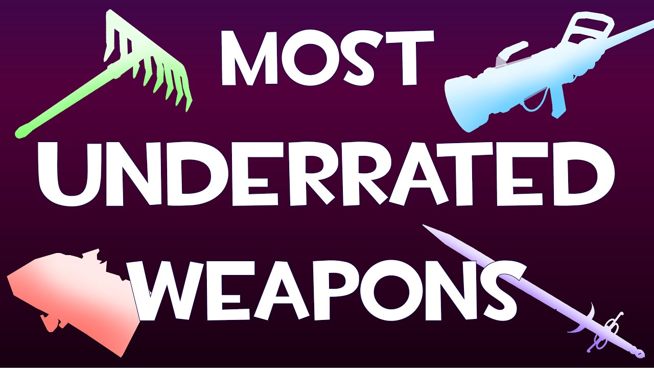 Top Ten Most UNDERRATED Weapons In TF2