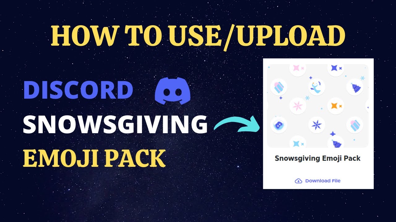How to Use Snowsgiving Emoji Pack - Discord Snowsgiving Emoji Pack - Discord Emoji Pack