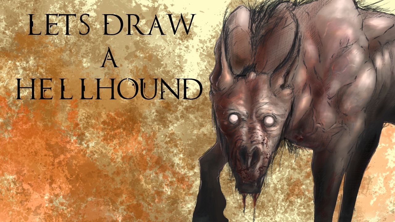 Lets Draw a Hellhound
