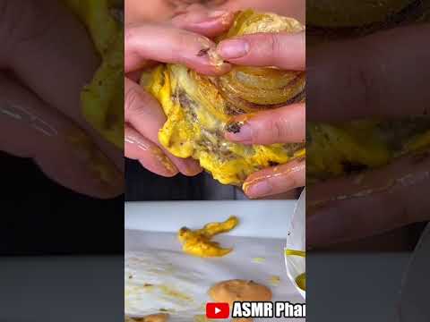 Eating The Flying Dutchman From In-N-Out Burger! #asmr #food #shorts