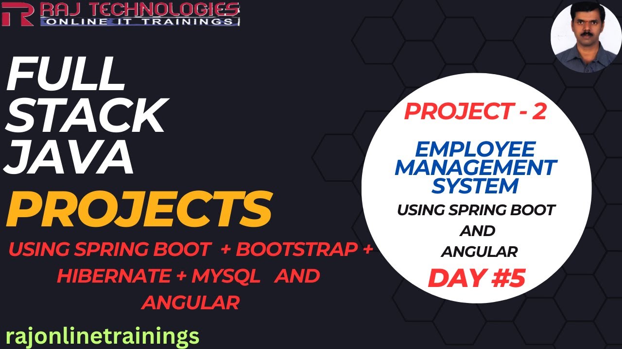 Day 5 | Java Full Stack Projects | Spring Boot and Angular Project | Employee Management System