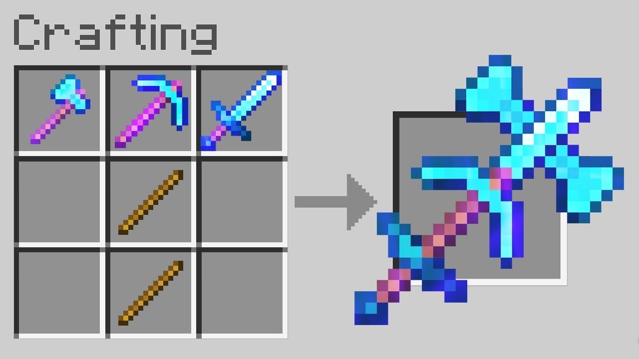 Minecraft, But There's Custom Tools...