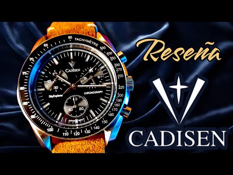 OMEGA BY CADISEN REVIEW SkyExplorer C-7064 | €40 | SPEEDMASTER LUNAR PILOT WATCH.