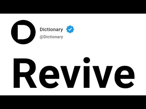 Revive Meaning In English