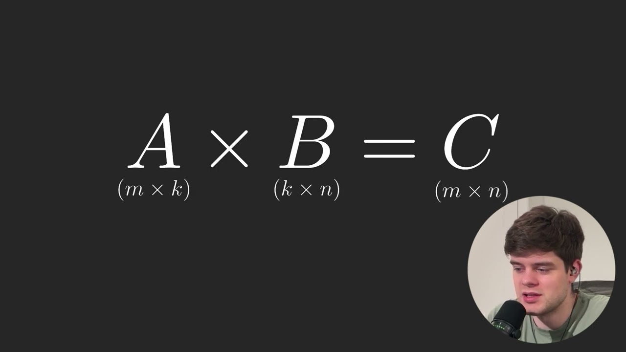 Matrix Multiplication Explained | Math for Machine Learning Part 5