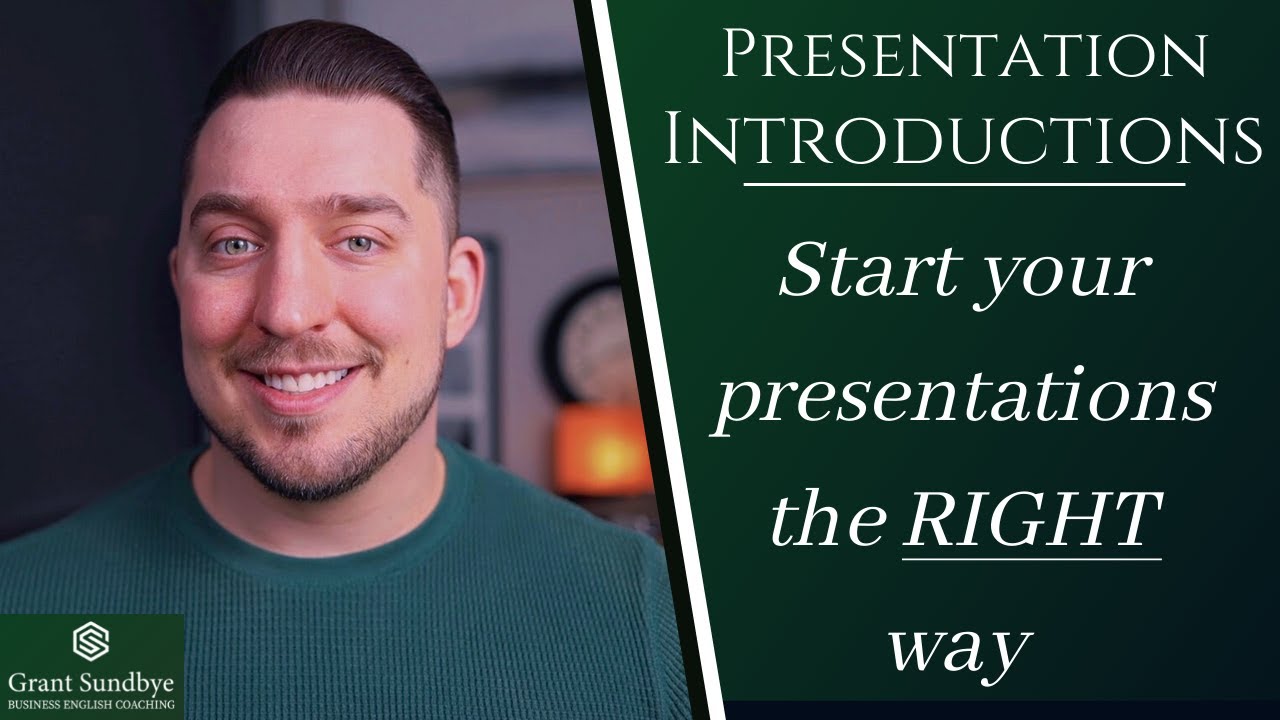 How to Give a Great Business Presentation Introduction