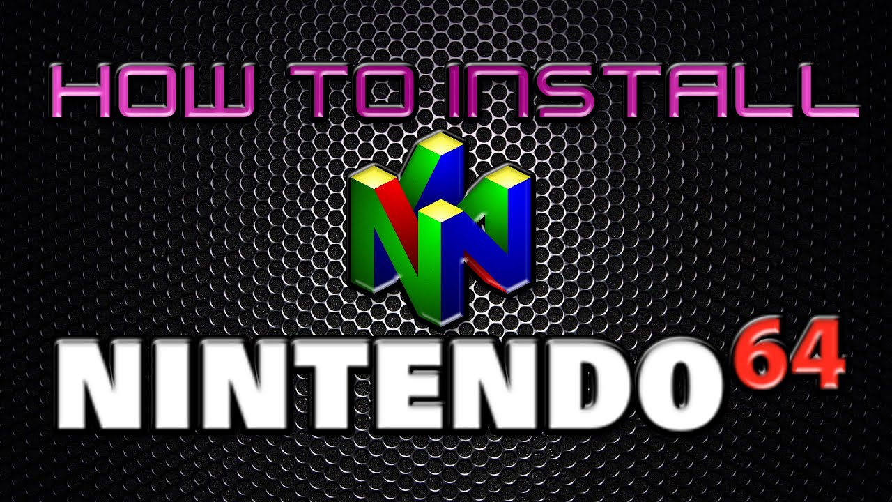 HYPERSPIN - NINTENDO 64 setup guide!