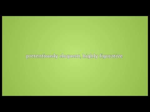 High flown Meaning | Wordogram