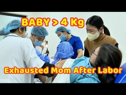Natural Home Birth | Water Birth| birth vlog 2025| emotional π giving birth