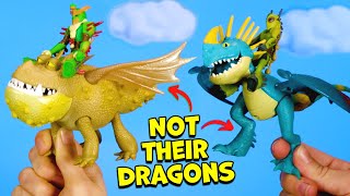 Dragon Trainers Get New Dragons! ???? How To Train Your Dragon Hand Play Stories - Dragons Toys
