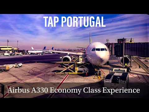 TAP Portugal Economy Flight Review | Airbus A330 | Lisbon to New York (EWR) | TP201