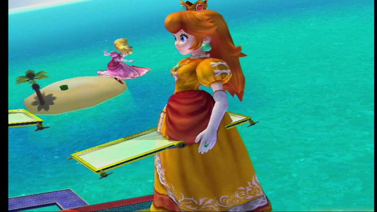 Giant Mode 1v1 Peach Battle + Lightning Bolt Only - Super Smash Bros Brawl