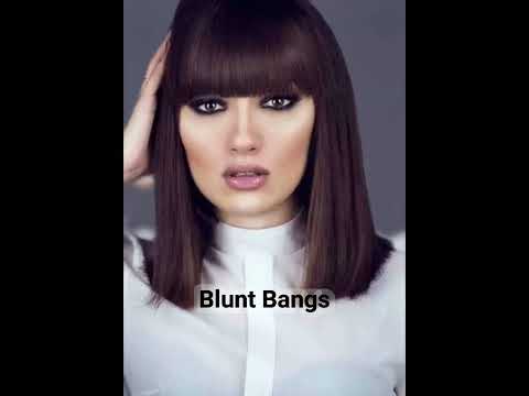 Different types of bangs#shorts #ytshorts #ytshortsindia