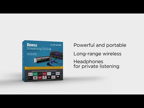 Introducing the Roku Streaming Stick+ Headphone Edition | Model 3811 | 2019