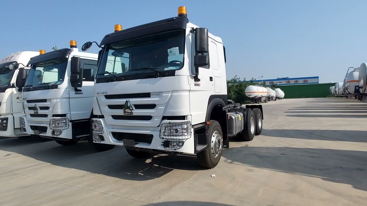 Video of Sinotruk Howo 400 Tractor Head Truck