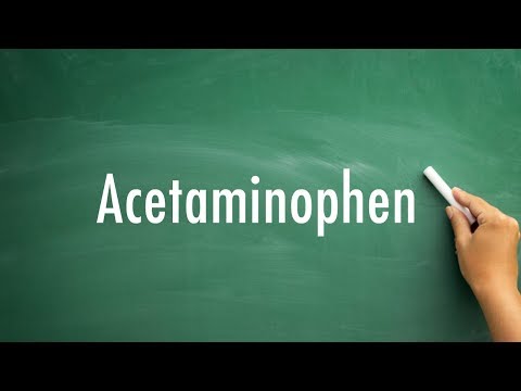 How do you pronunce acetaminophen