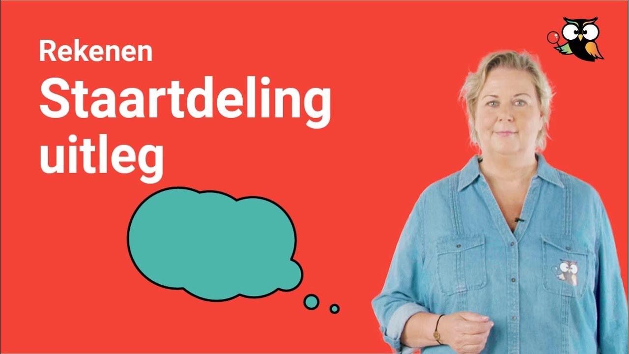 Staartdeling uitleg (zonder rest en met rest)