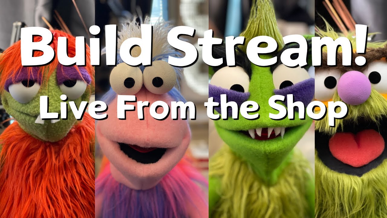 Live from the Shop: Professional Puppet Building!