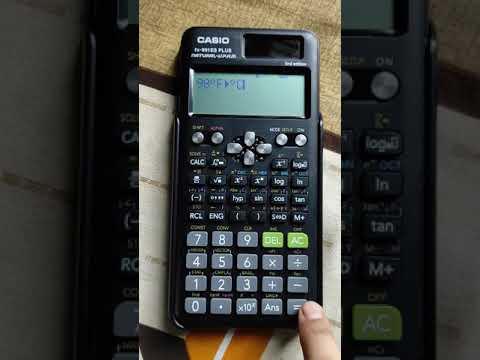 How to convert Fahrenheit to Celsius by Calculator