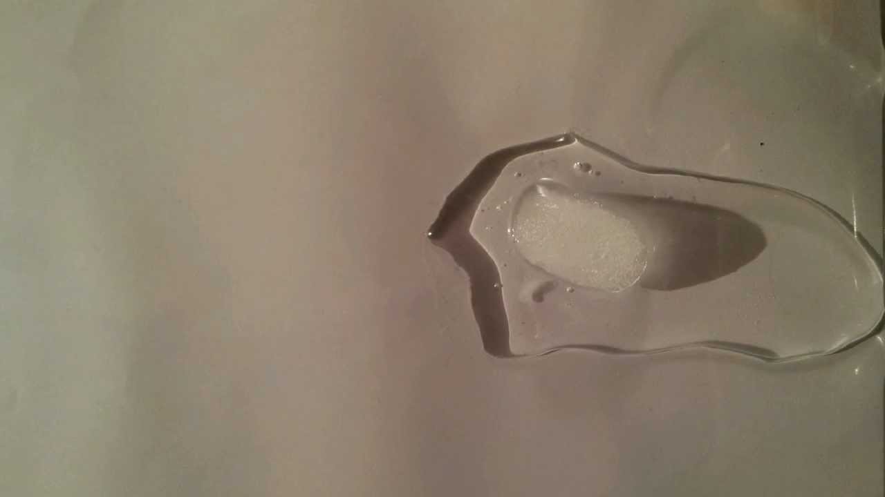 Ice Cube melting in Time Lapse reverse (HD)