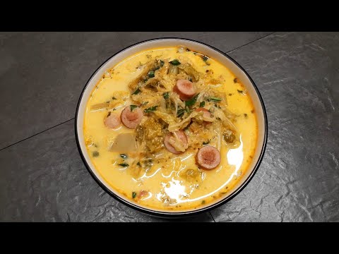 Frankfurti leves / Frankfurter Soup #frankfurtileves #leves #magyarosételek