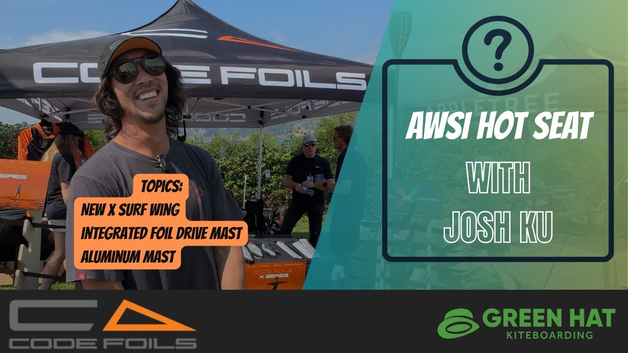 JOSH KU on CODE FOILS 2025: X SURF WING, Integrated FOIL DRIVE & Industry Insights
