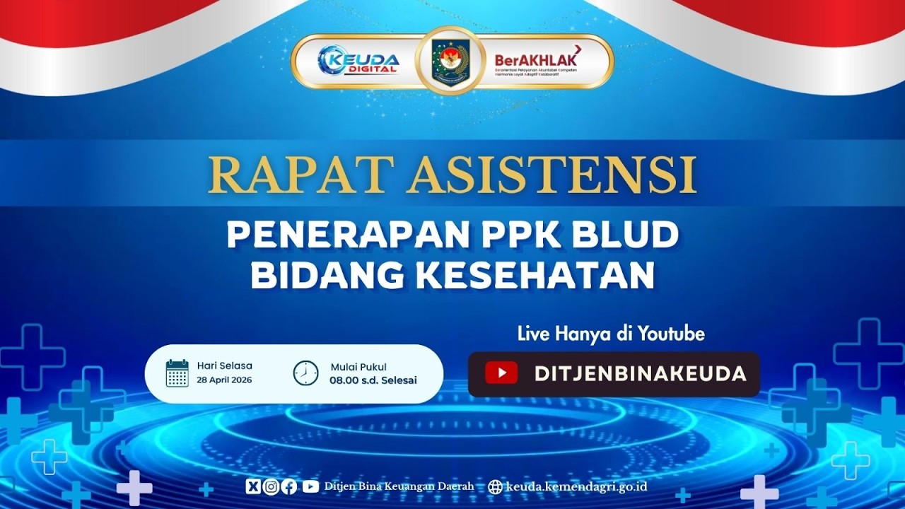 LIVE | Asistensi PPK BLUD Kesehatan