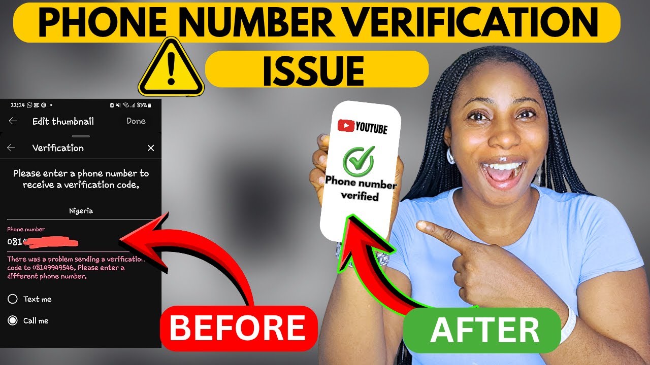 How to FIX YouTube Phone Number Verification Error! 