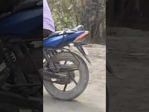 I am playing with my bike | Moto blogging with SRS Wasim Akram
