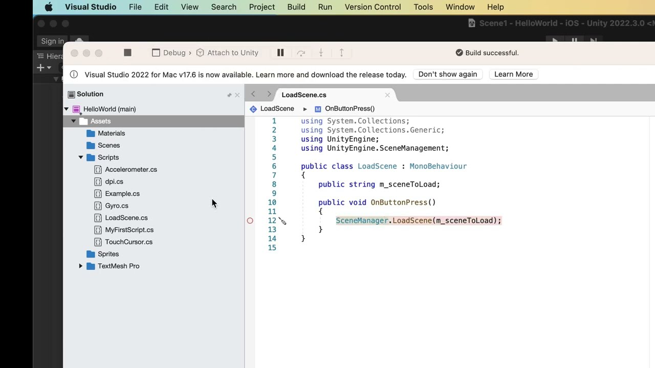 Unity Debugging on Mac