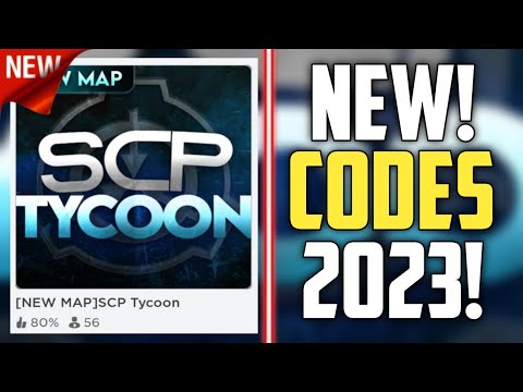 FUTURE CODES!! | *NEW* ROBLOX SCP TYCOON CODES 2023! (NEW MAP)