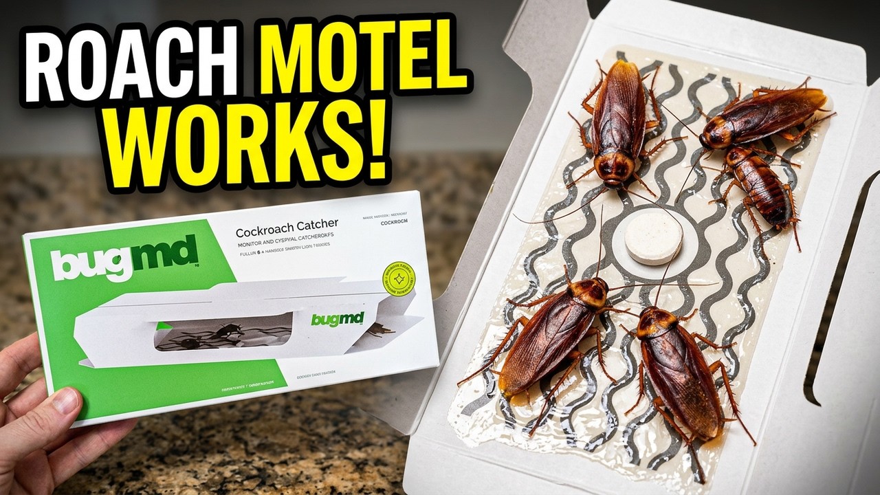 This BugMD Roach Trap Catches More Than Expected!