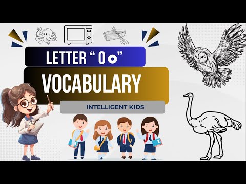 Words That Start With Letter Oo | o words | Learn Letter o | o word vocabulary | phonic sounds | Oo