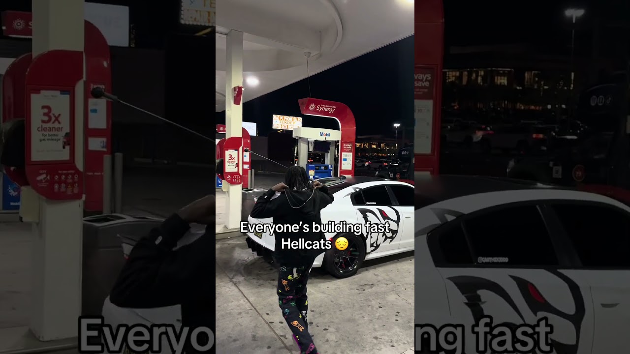 Who has the best hellcat on social media?! 👀 #hellcat #srt #cars