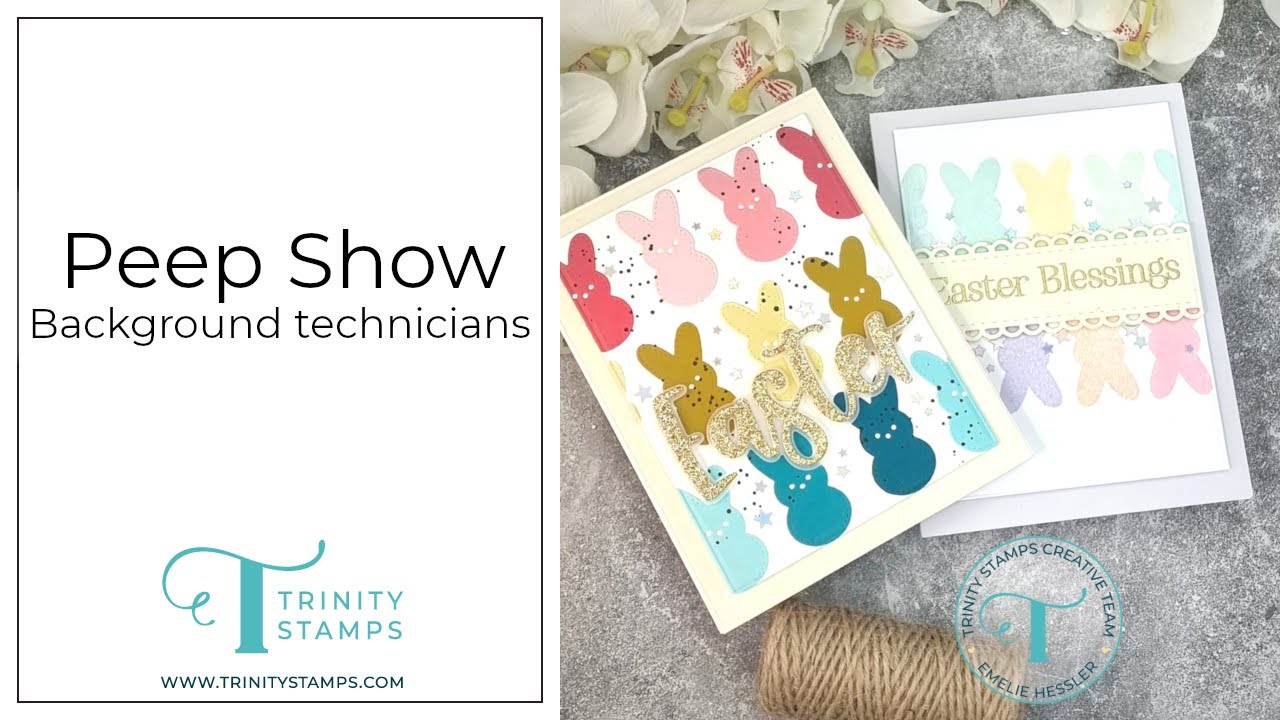 Easy Easter cards - Peep Show
