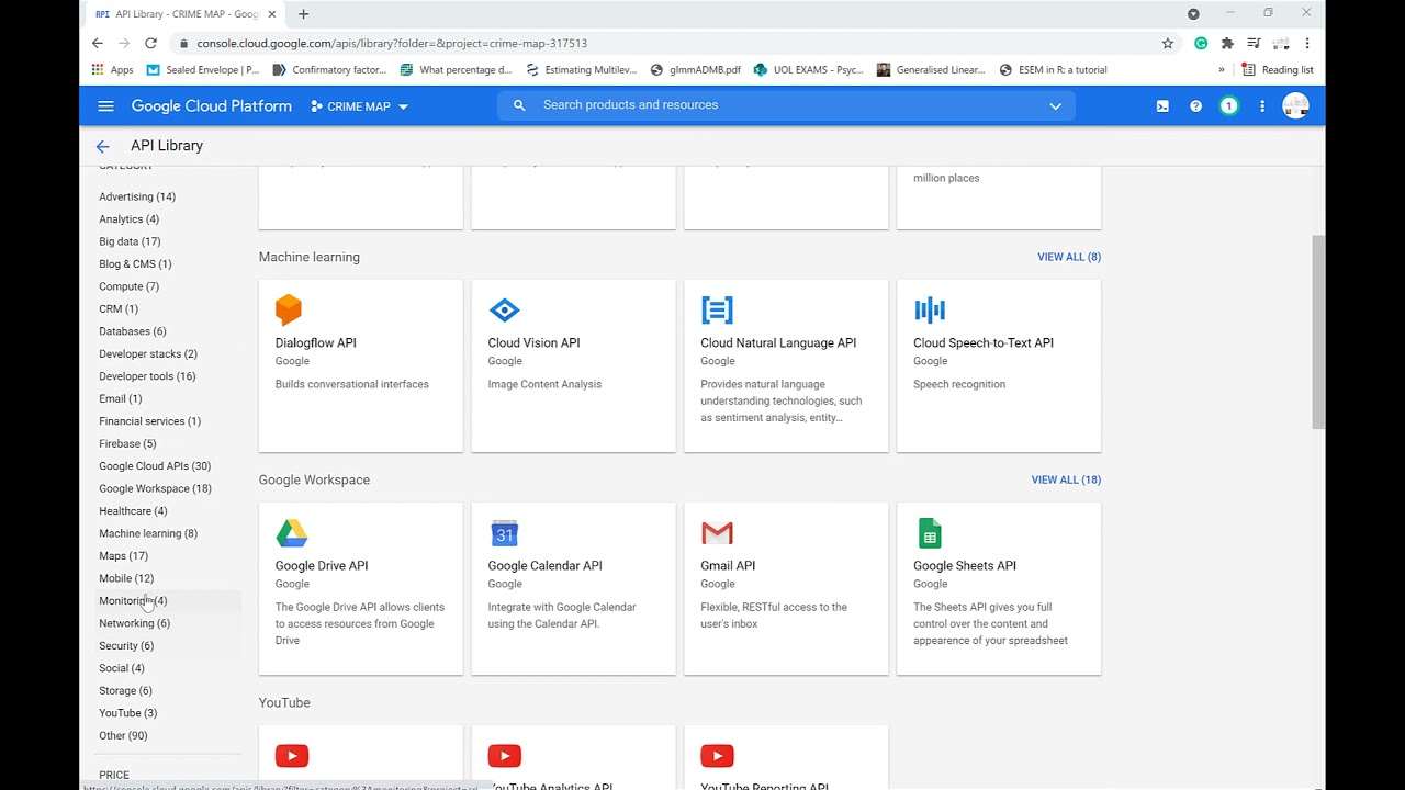 Setting up a google maps API key (for use in ggmap)