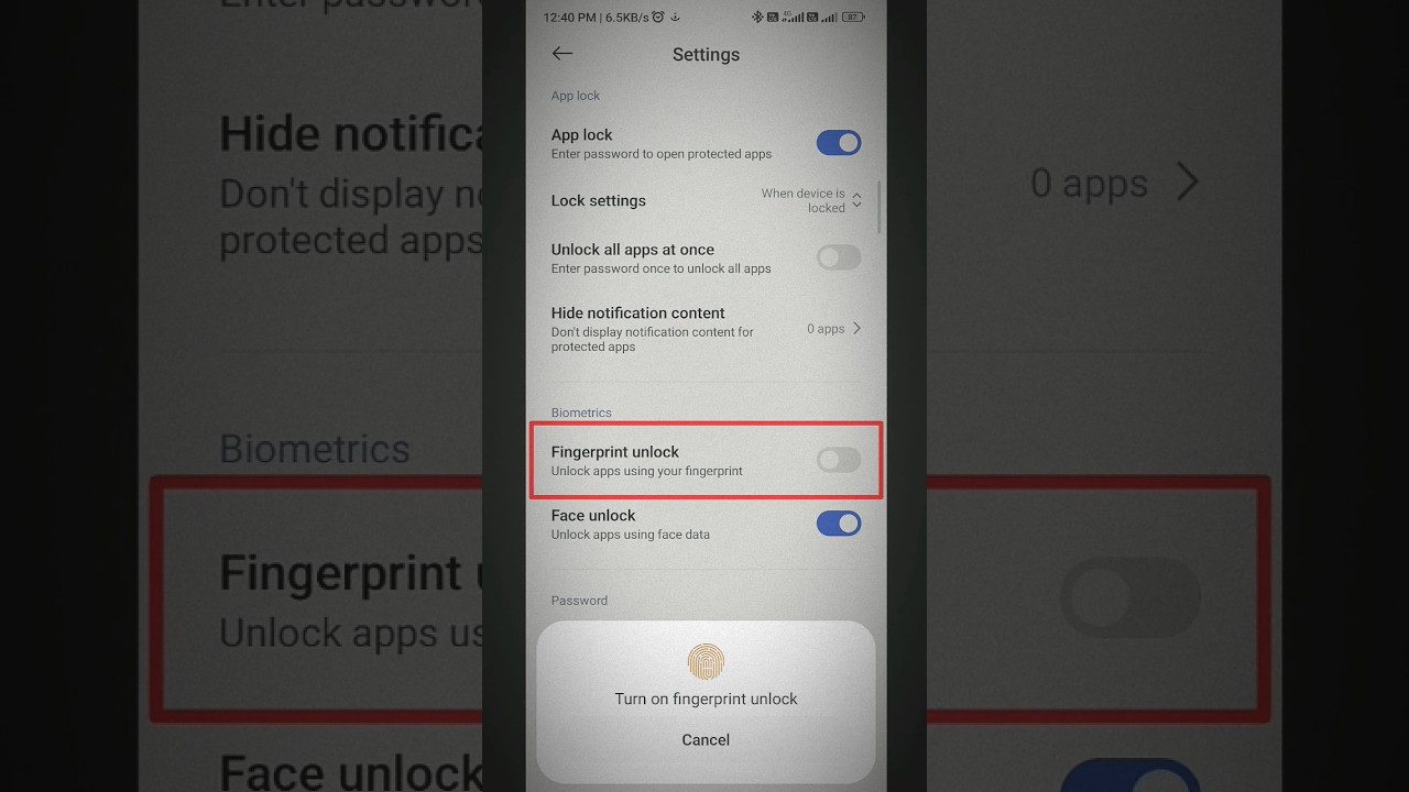 How to Lock Apps in Android with Fingerprint or Face ID | App Lock मे Fingerprint काम नहीं कर रहा है