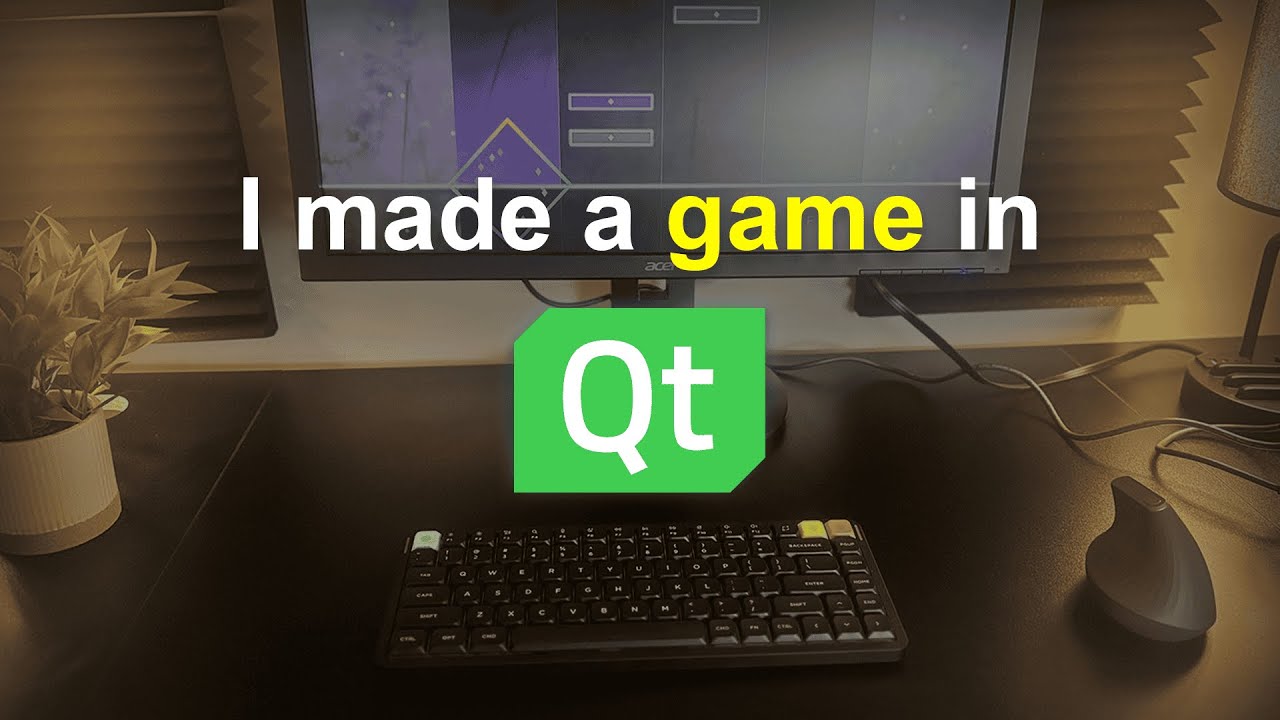 I made a rhythm game in Qt